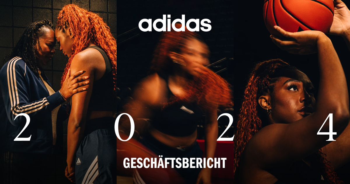 Zehnjahresübersicht - adidas Geschäftsbericht 2024